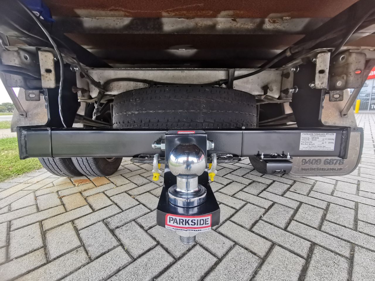 TOWBAR SUIT FORD TRANSIT 11/00-01/14 MTO - Parkside Towbars